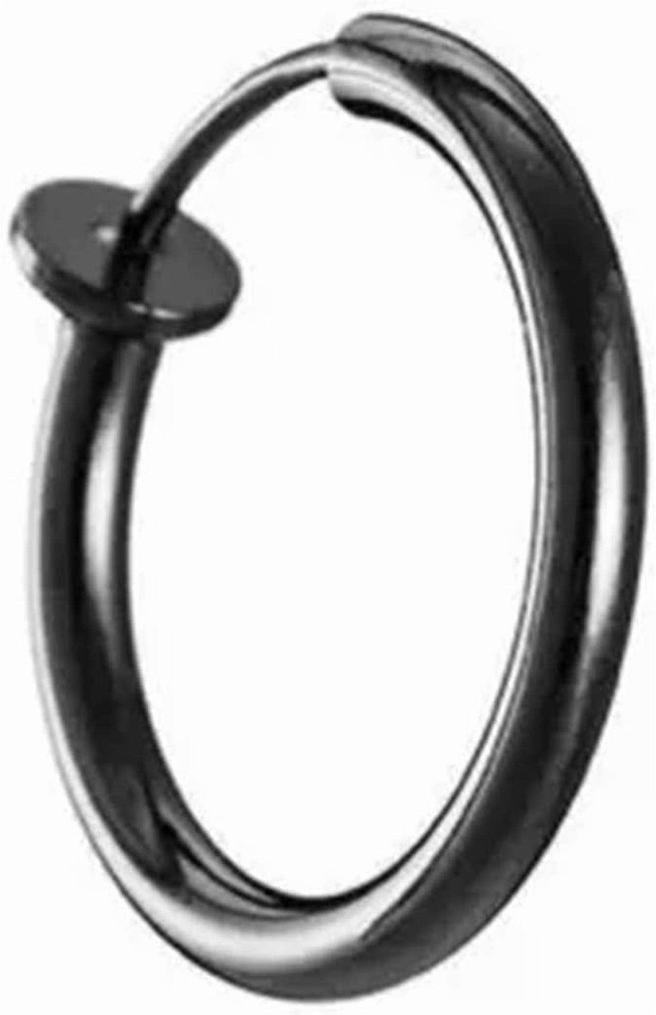 1Pcs Quality Spring Ear Clip Unisex Ear Clip Earring Surgical Steel ...