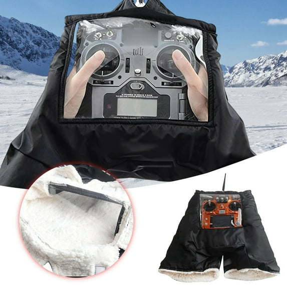 1Pcs RC Transmitter Warm Hand Drone Controller Winter Windproof Warm ...