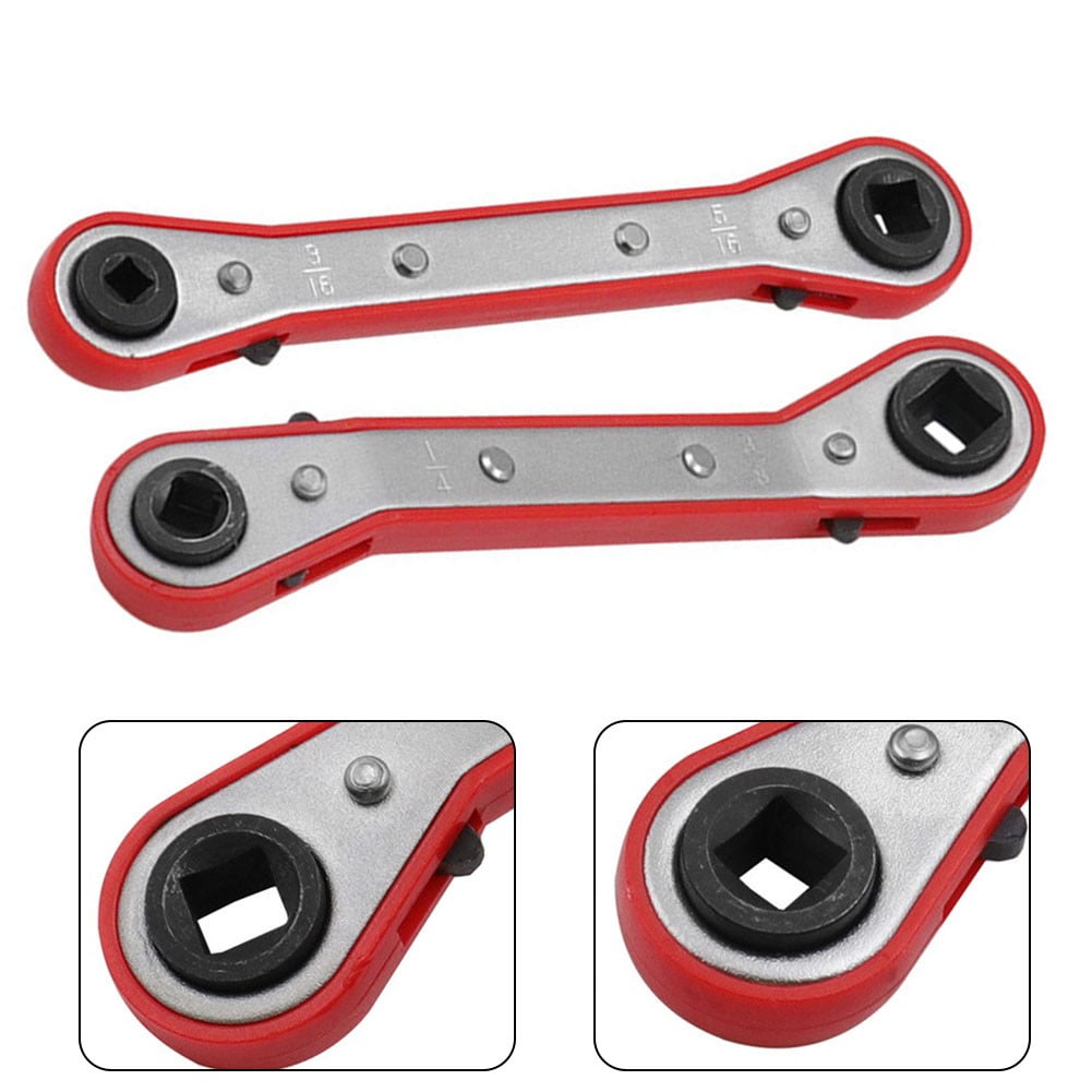 1Pcs Refrigeration Ratchet Wrench For Opening Closing Port Valve Stems ...