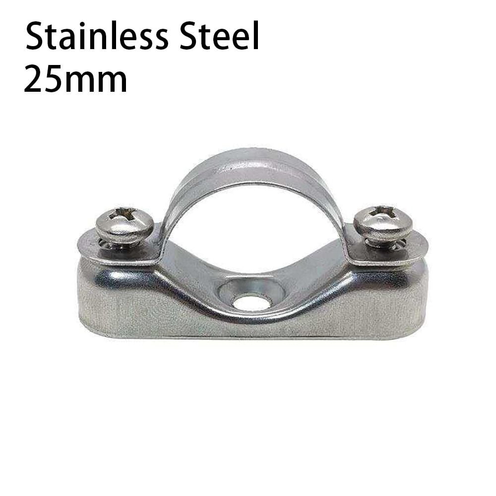 1Pcs Round Hardware Fastener With Screw 16mm-50mm Aluminum Alloy / 304 ...