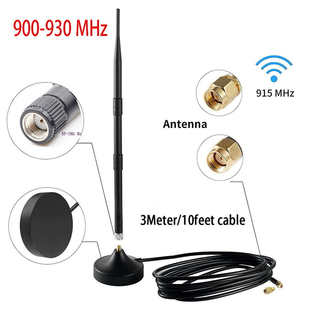 1Pcs Rp-Sma Male Antenna 900-930 Mhz For Helium Hotspot Miner 5.8Dbi ...