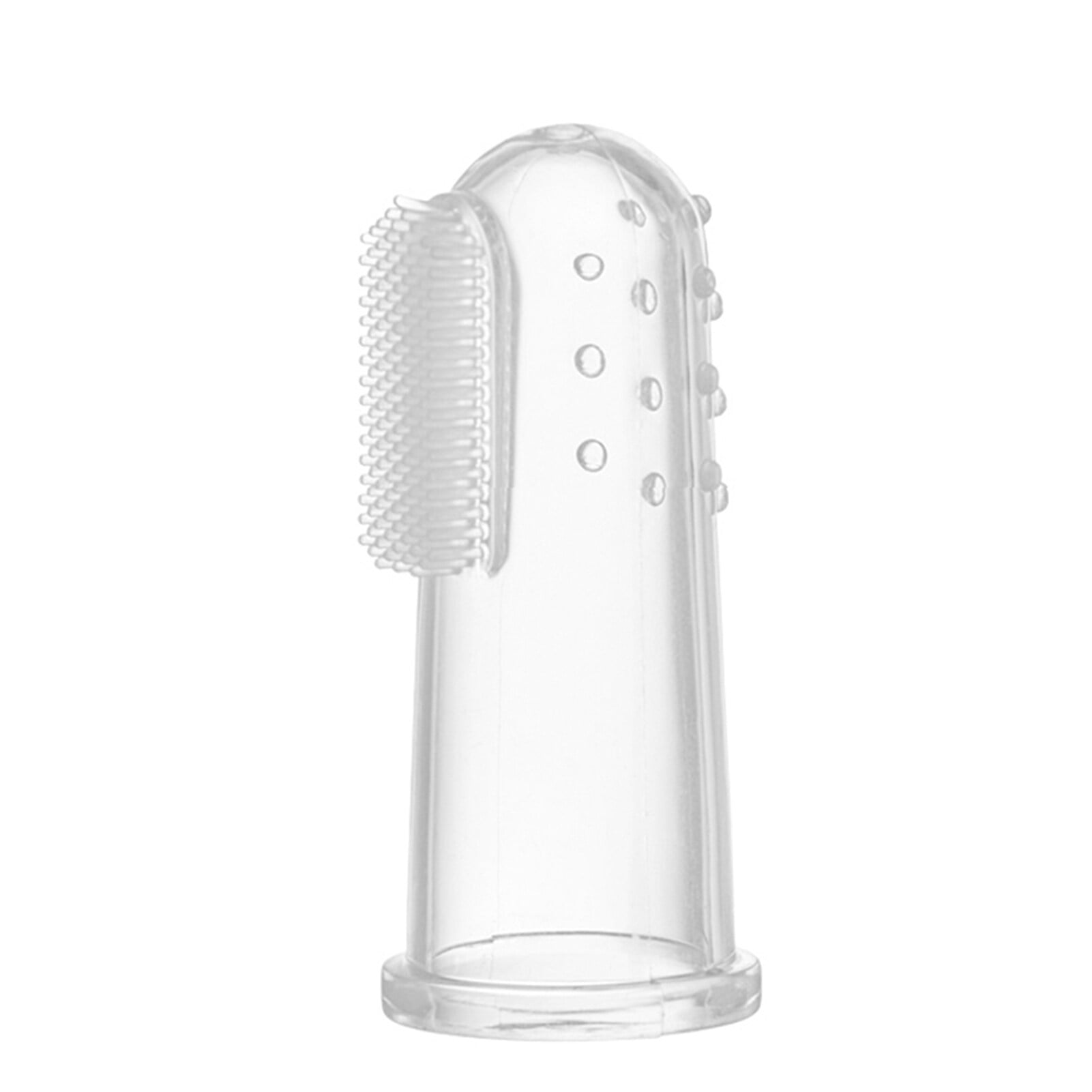 1Pcs Safe Soft Silicone Baby Finger Toothbrush Kids Infant Training ...