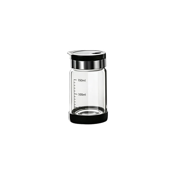 1Pcs Salt Pepper Shakers with Adjustable Outlet Holes, Clear Glass ...