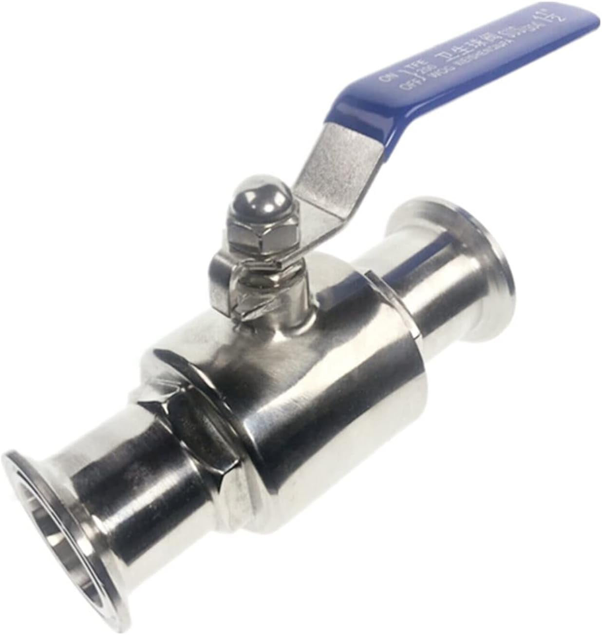 1Pcs Sanitary Full Port Ball Valve Clamp Type Ferrule Stainless Steel ...