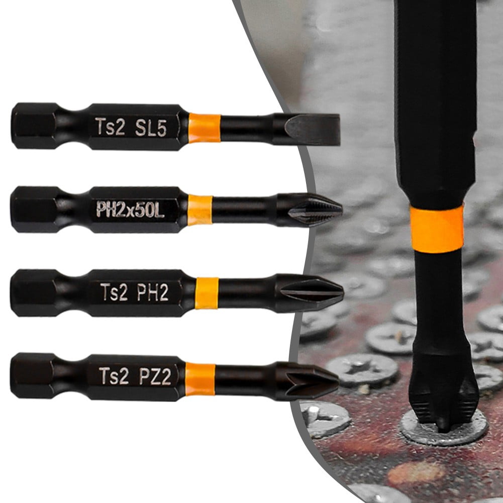1Pcs Screwdriver Bit Hexagonal Handle Cross Bit One-Word Bit Magnetic ...