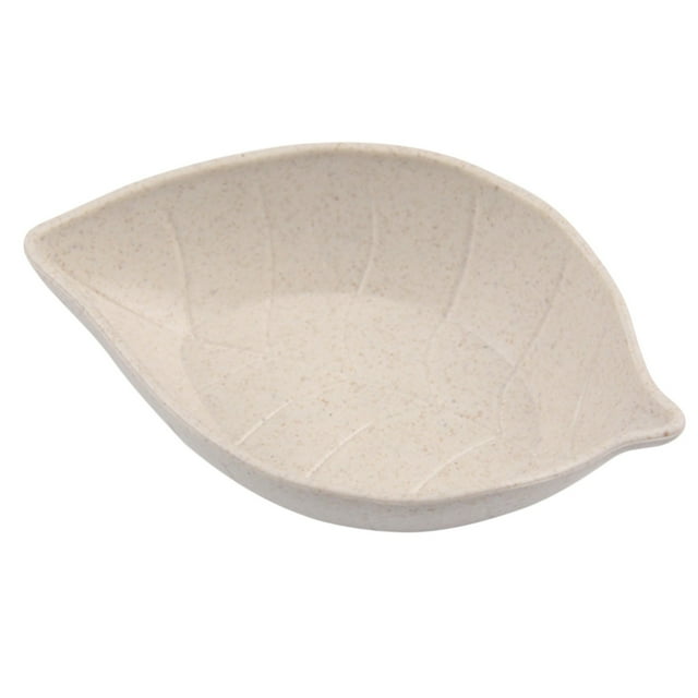 1Pcs Shape Dish Dipping Bowls Wheat Soy Dishes Mini Dinnerware Plate ...