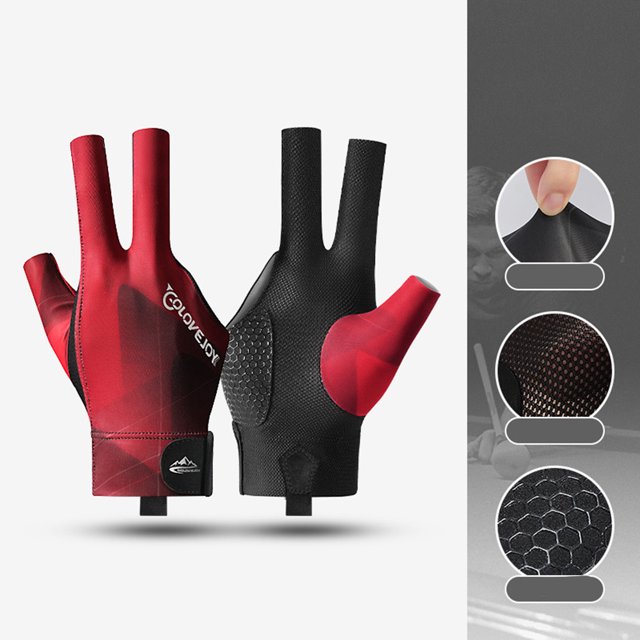 1Pcs Snooker Pool Billiard Glove Cue Shooter Spandex 3 Finger Glove ... 1Pcs Snooker Pool Billiard Glove Cue Shooter Spandex 3 Finger Glove ...