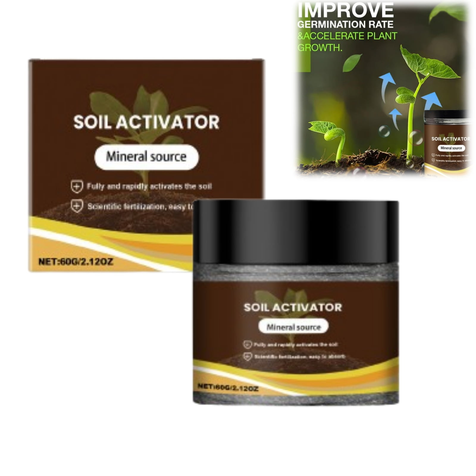 1Pcs Soil Activator for Plants, 2025 New Soil Activated Treasure ...