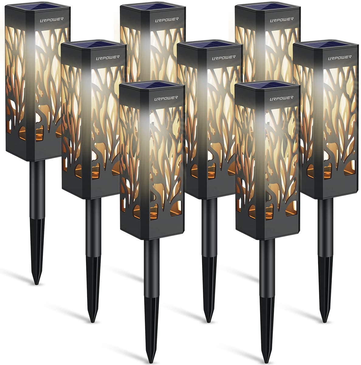 JIA JIA SHUANG Outdoor Solar Lights for Yard, Solar Lights Outdoor, Led ...