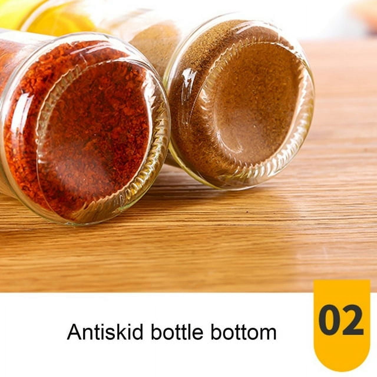 1Pcs Spice Jars, Spice Containers, Plastic Spice Jar with Shaker Lids ...