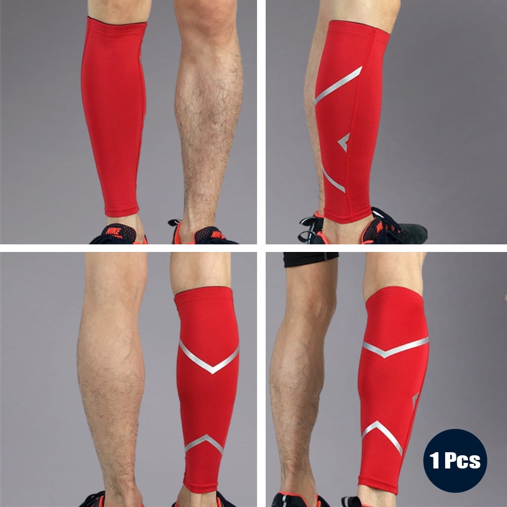 1Pcs Sports Calf Compression Sleeve Shin Splint Support Guard Leg ...