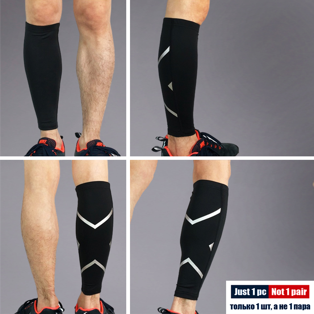 1Pcs Sports Shin Guard Calf Compression Sleeves Leg Shin Compression ...