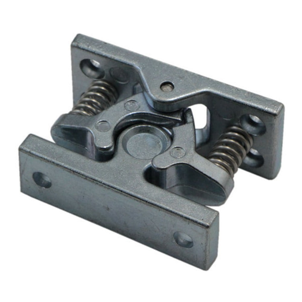 1Pcs Spring Loaded Door Easy Lock Stop Catch Release Clamp Double ...