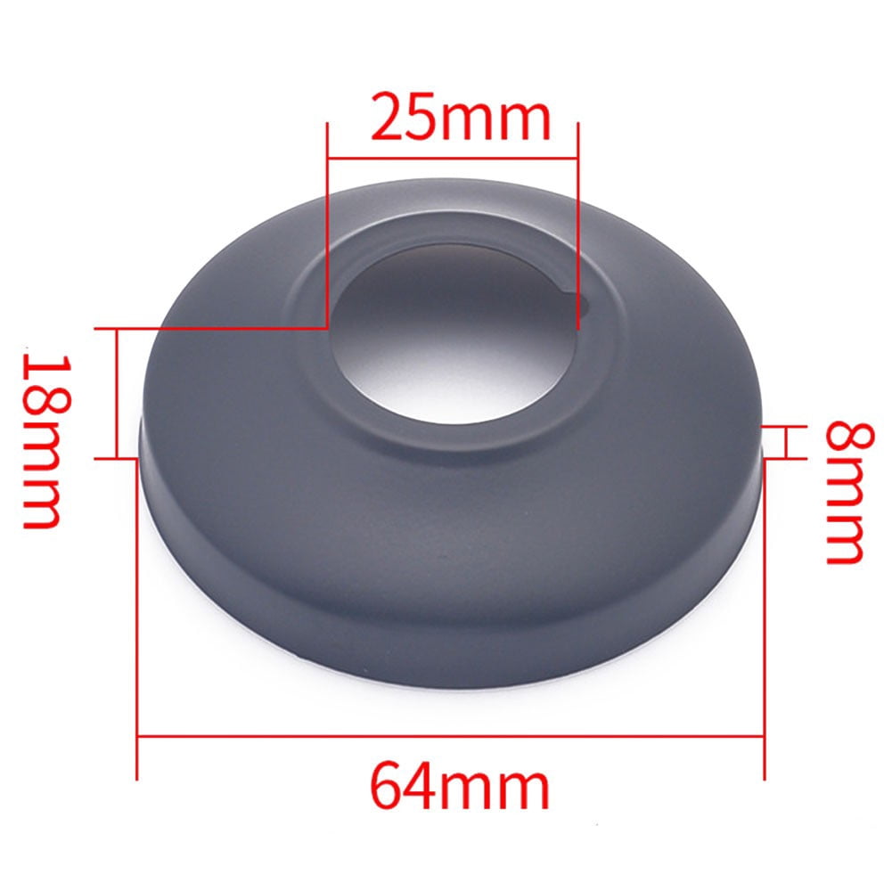 1Pcs Stainless Steel Faucet Decorative Cover Decorative Pipe Sleeve For ...