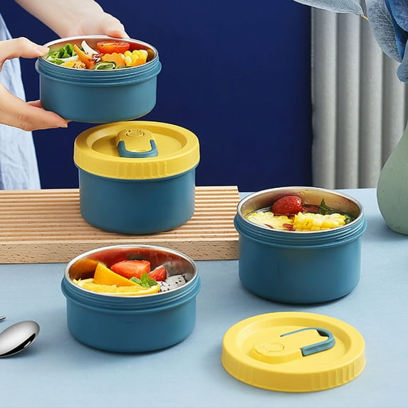 1Pcs Stainless Steel Lunch Box Kadlawus Stainless Steel Lunch Box ...