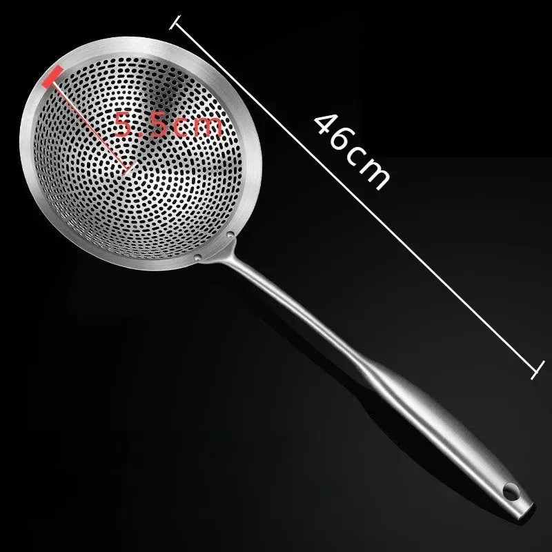 1Pcs Stainless Steel Skimmer Strainer Colander Mesh Deep Fryer Oil ...