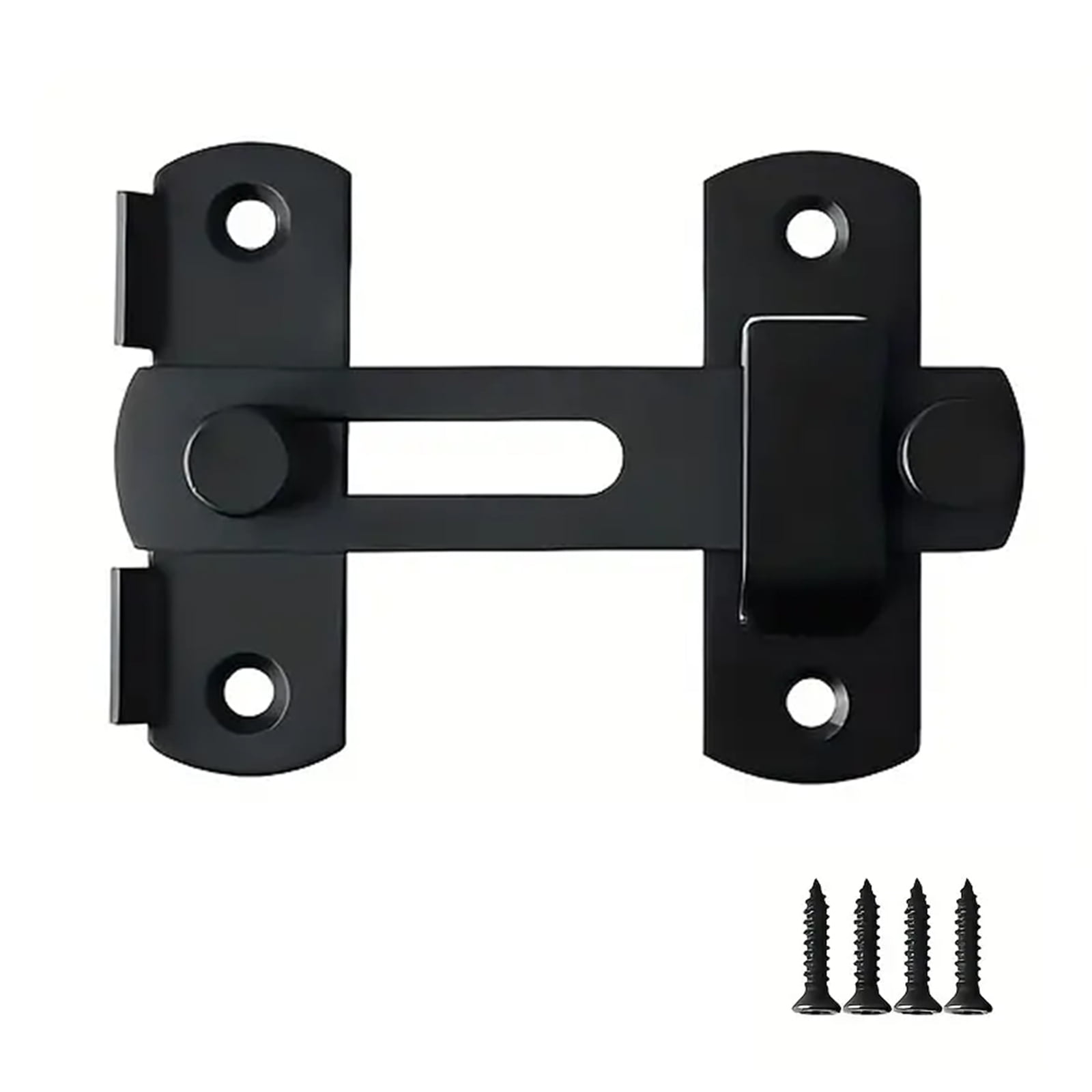 1Pcs Stainless Steel Sliding Barn Door Lock Hardware Gate Latches ...
