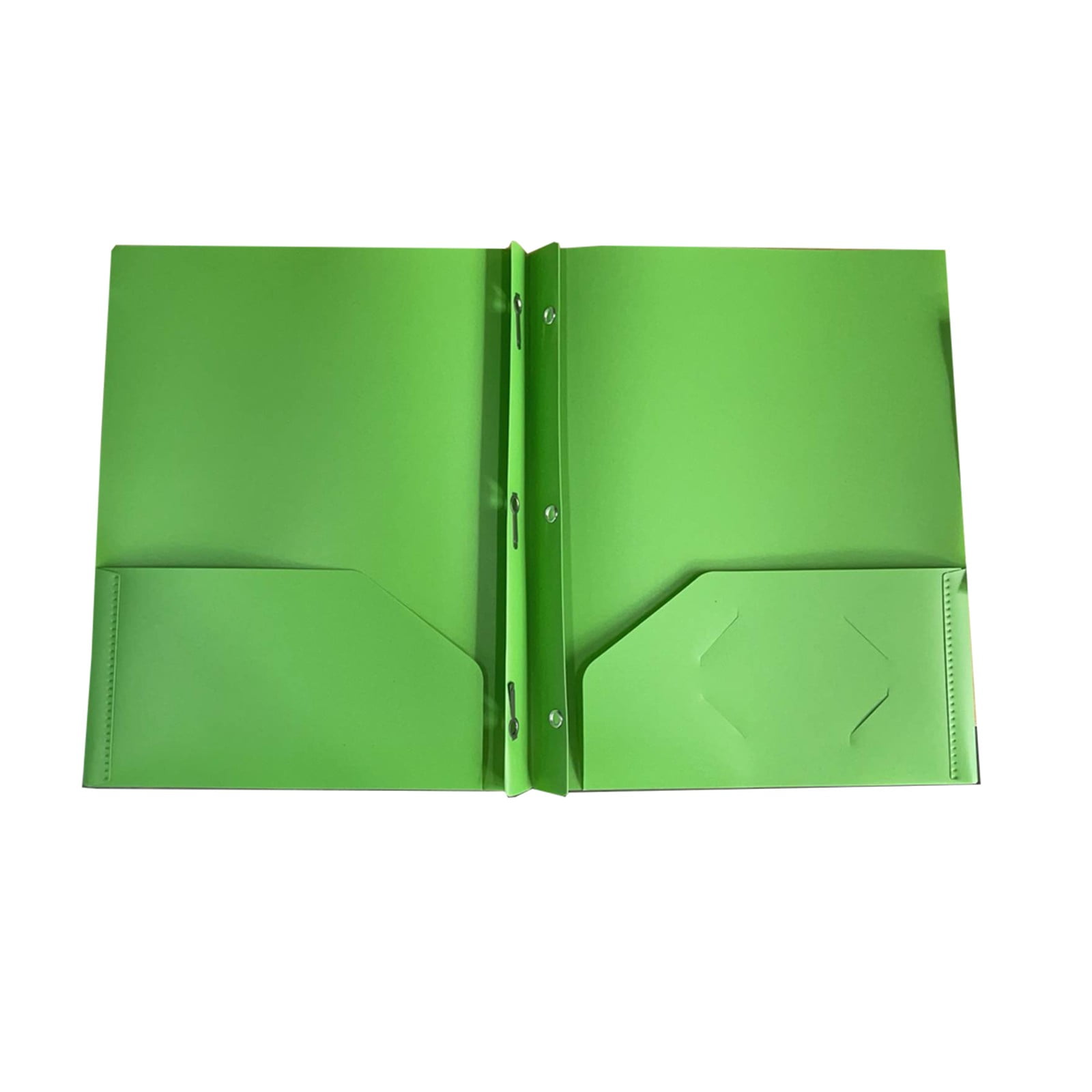 1Pcs Standard Clip Folders With 2-Pocket, Plastic Folders Holds 3x11 ...