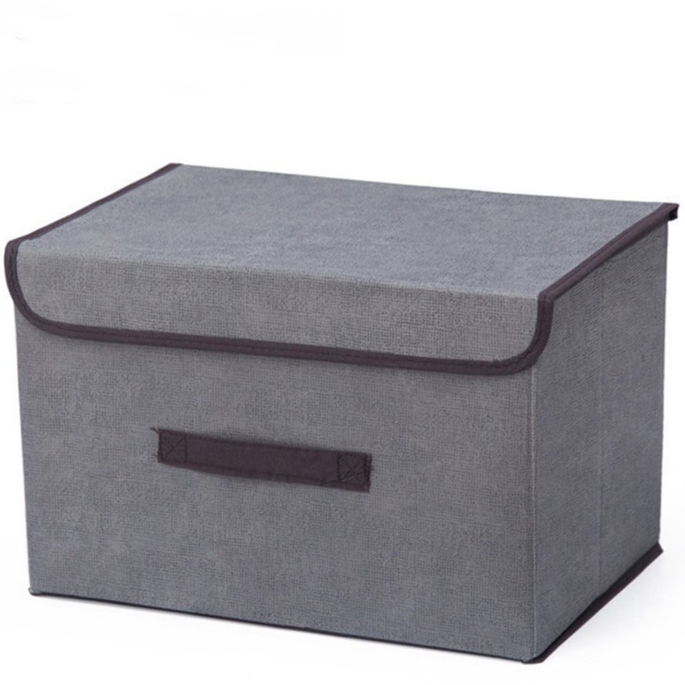 1Pcs Storage Bins With Lids, TRIANU Fabric Storage Organizers with ...