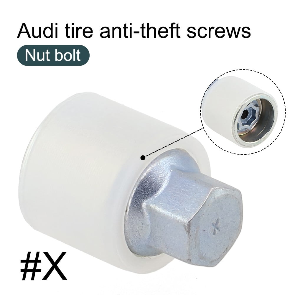1Pcs Tire Wheel Lock Anti-Theft Screw Lug Nut Bolt Removal Key Socket ...