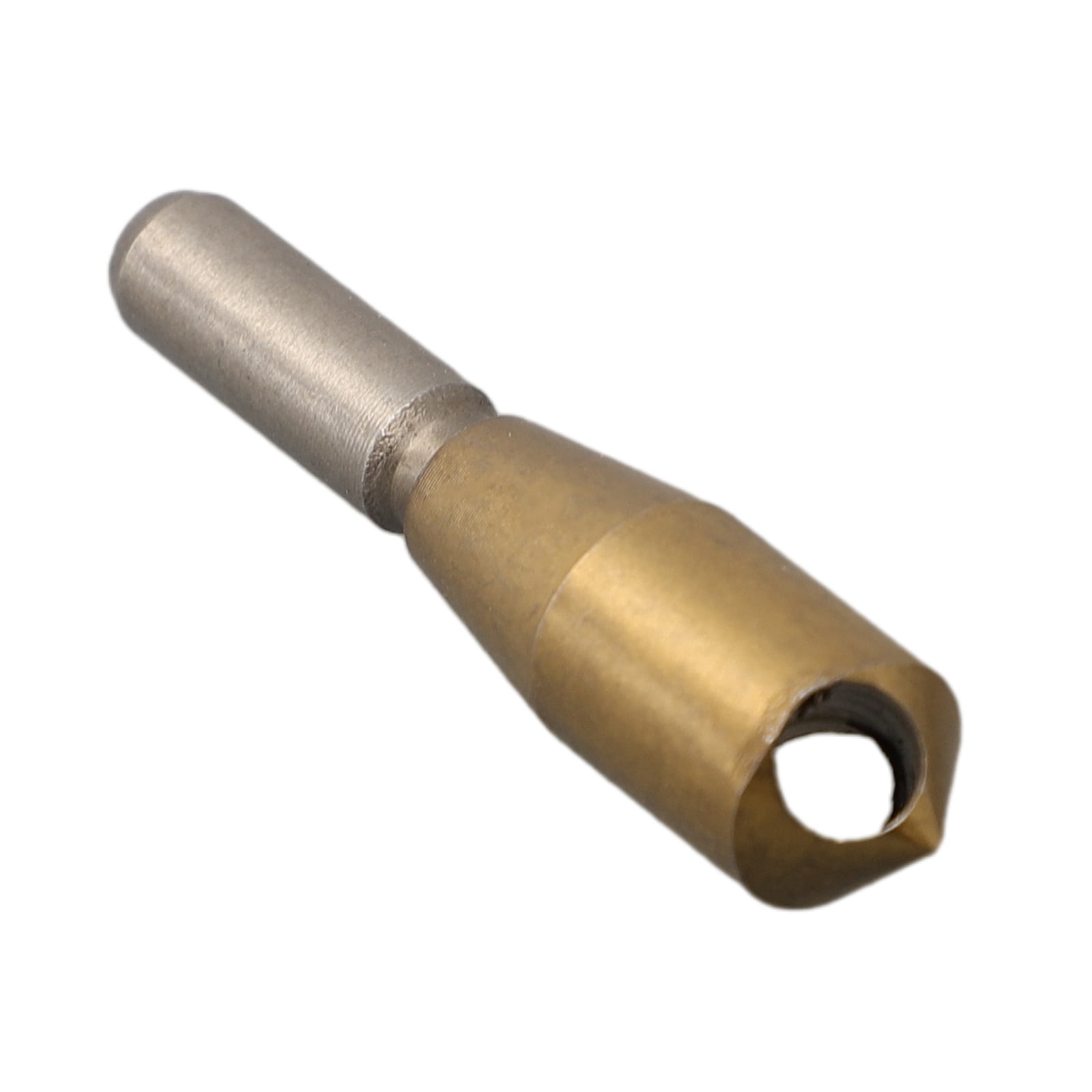 1Pcs Titanium-Plated Countersink Deburring Drill Bit Hole Cutter Metal ...