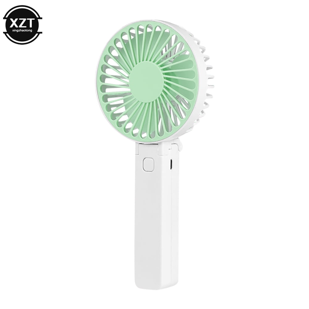 1Pcs USB Mini Fan Portable Handheld Electric Fan Rechargeable Desktop ...