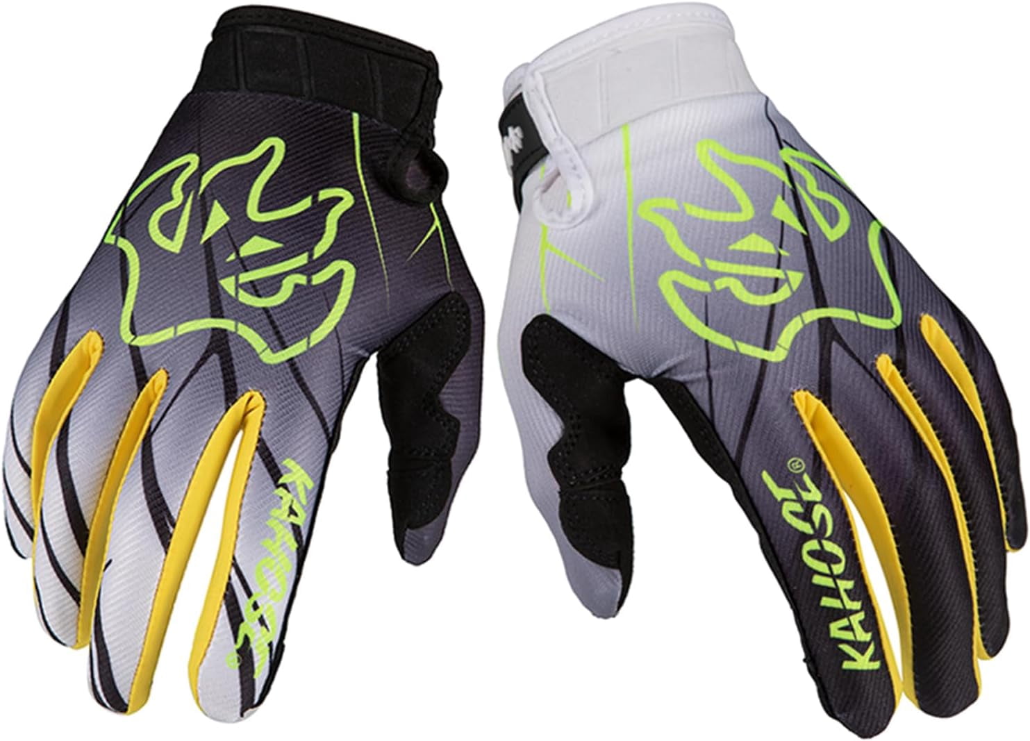 1Pcs Unisex Spring/Fall Motorcycle Gloves Finger Pads Design Breathable ...