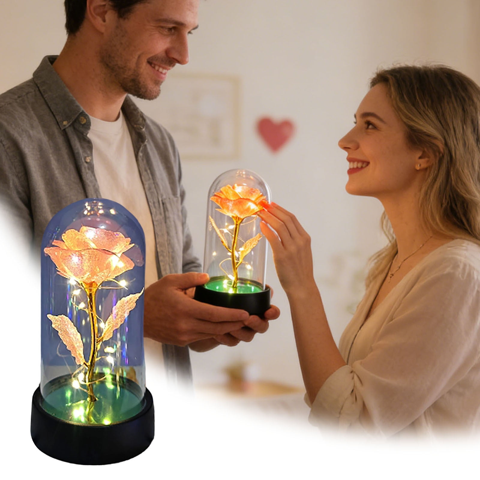 1Pcs Valentine's Day Preserved Roses Eternal Bouquet For Anniversary ...