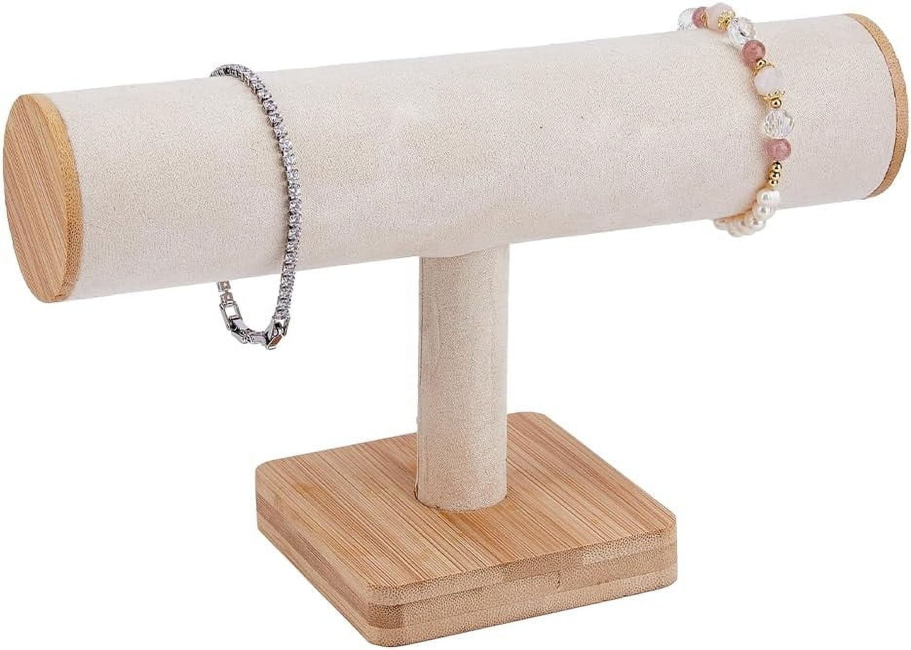 1Pcs Velvet T-bar Display Stand Watch Bracelet Holder Bangle Display ...