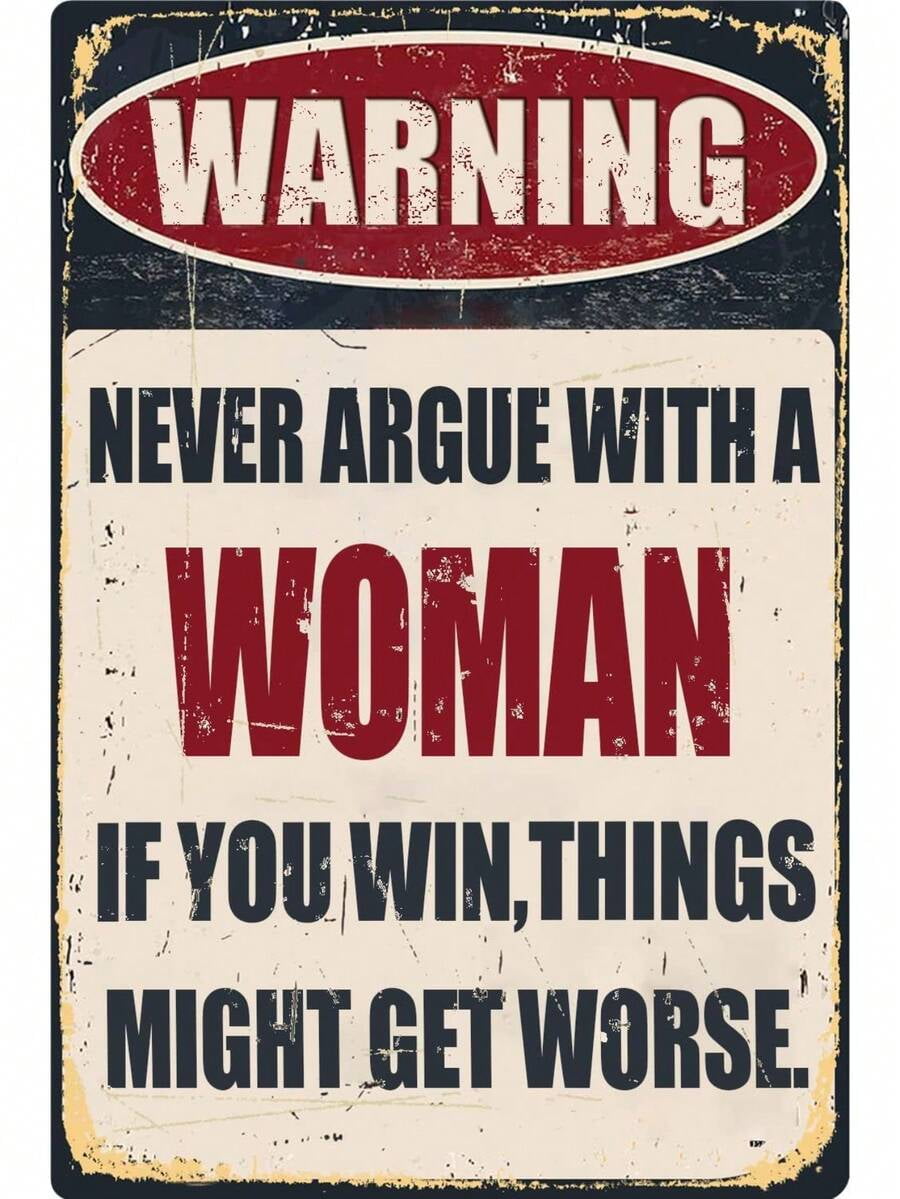 1Pcs Vintage Metal Signs 8x12 Inch Warning Bar Signs Room Decor, Funny ...