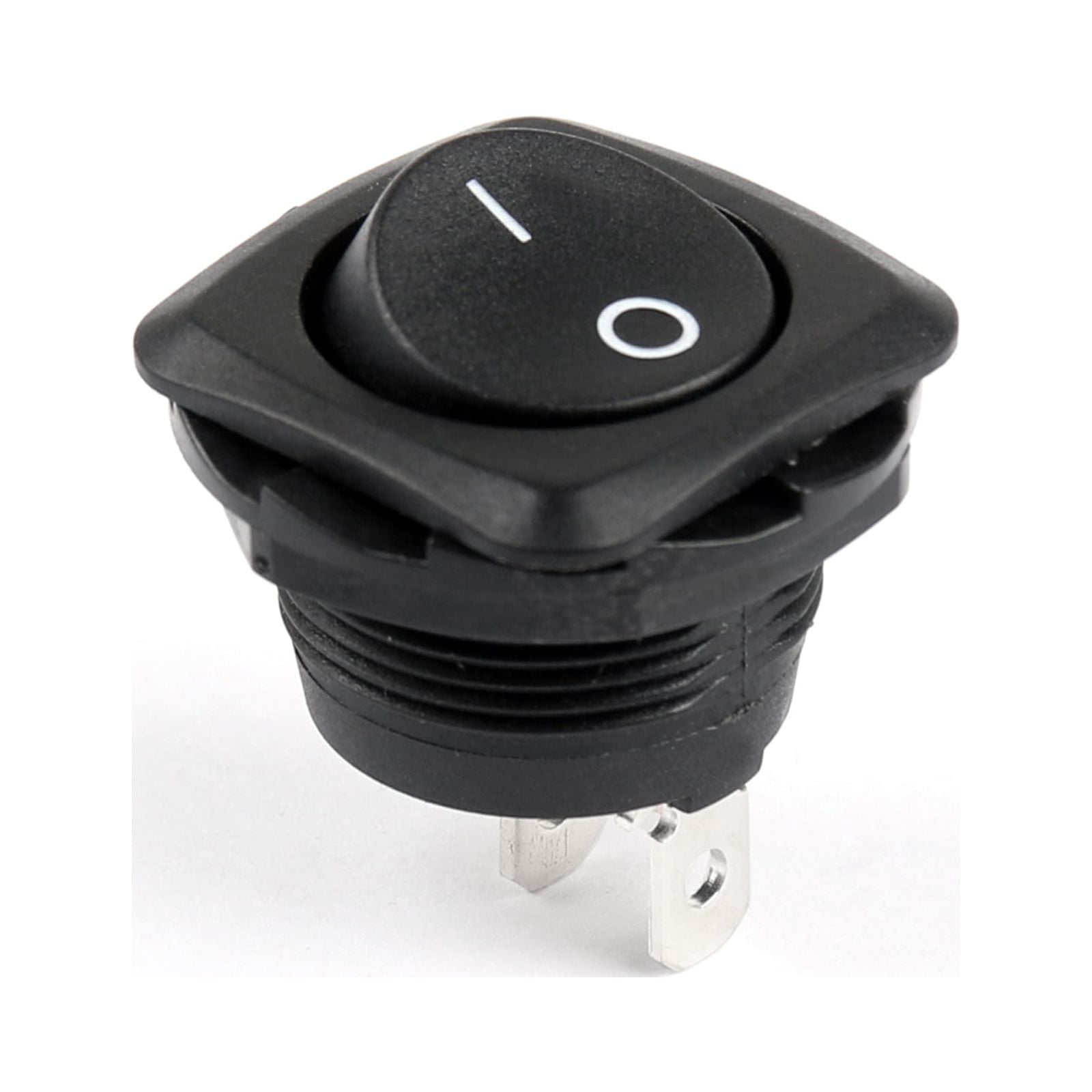 1Pcs Waterproof R13-135A Round Rocker Switch SPST 2Pin 10A/250VAC 16A ...