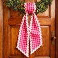 1Pcs Wave Plaid Ribbon Curtain Tieback, Wavy Grid Streamer for Wedding ...