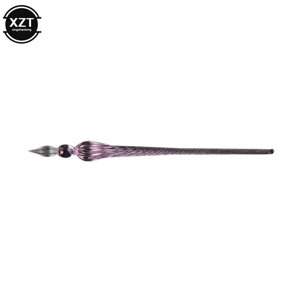 1Pcs new Vintage Glass Dip Dipping Pen Holder Signature Filling Ink ...