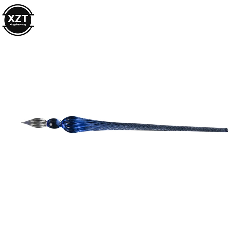 1Pcs new Vintage Glass Dip Dipping Pen Holder Signature Filling Ink ...