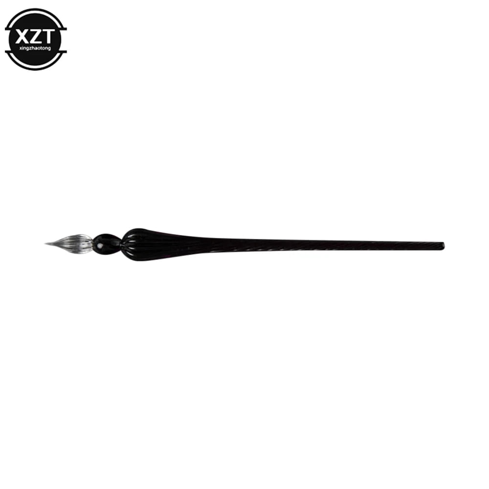 1Pcs new Vintage Glass Dip Dipping Pen Holder Signature Filling Ink ...