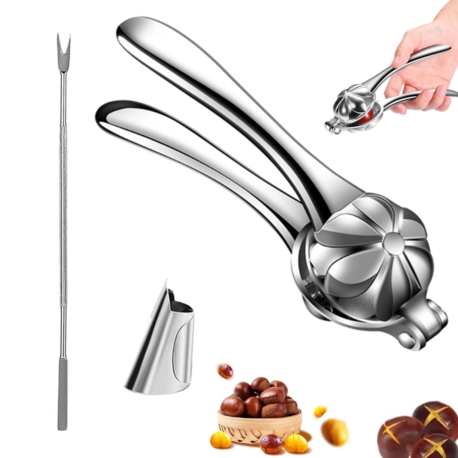 1PcsAluminum Alloy Chestnut Cutter Opener Tool, Quick Chestnut Peeler ...