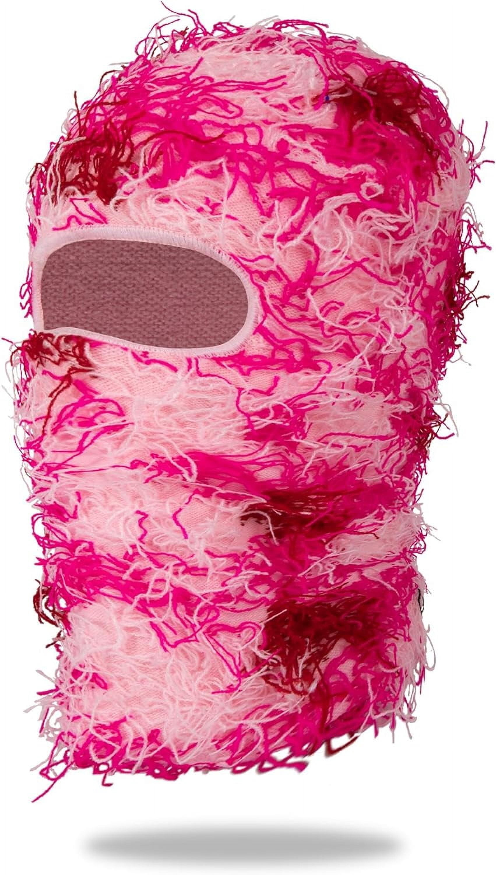 1Piece Distressed Balaclava Ski Mask for Men/Women Knitted Full Face ...