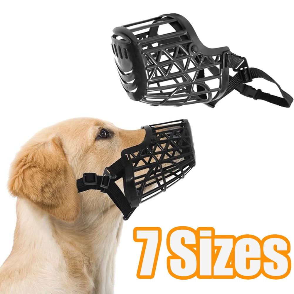 1Piece Pet Supply - Basket Muzzle - Cage Dog Muzzle, Prevents Barking ...