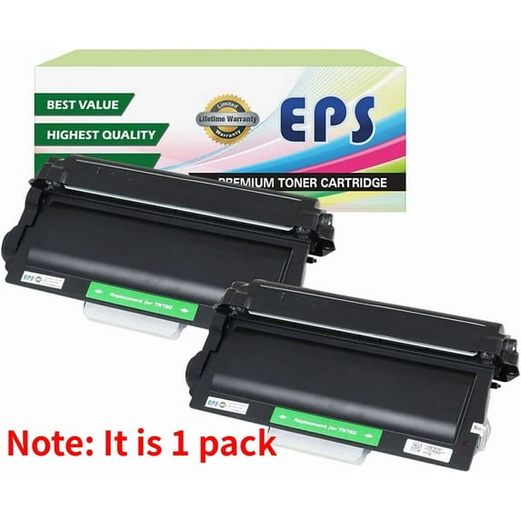 1Pk Black Tn750 Toner Cartridges Fits Brother Dcp-8150Dn Mfc-8710Dw Hl ...