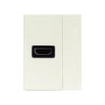 1Port Single Outlet Decora Hdmi Female Wall Plate White - Walmart.com