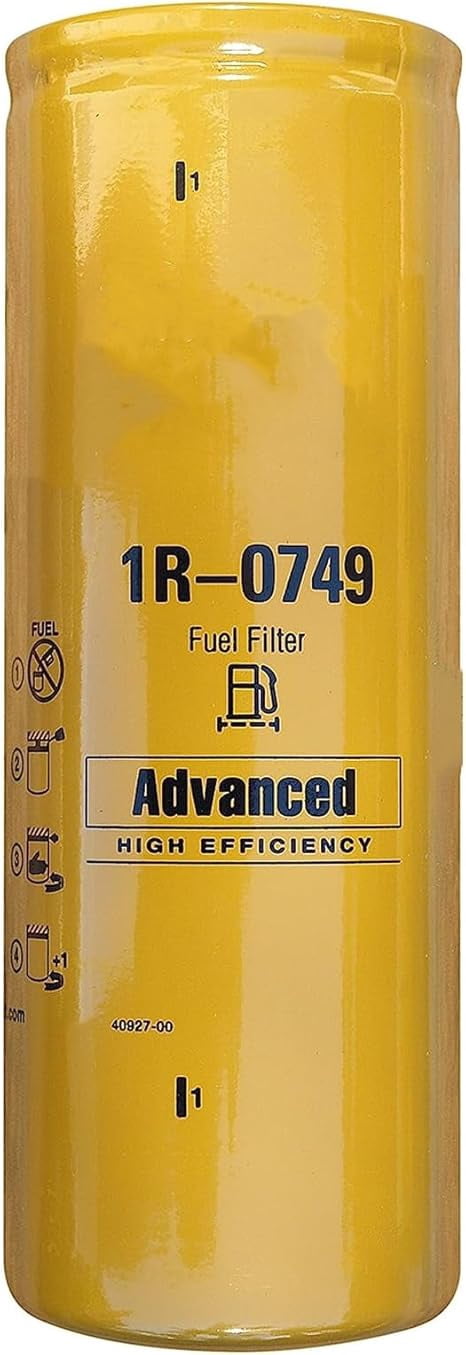 1R-0749 Advanced High Efficiency Fuel Filter, Compatible With ...