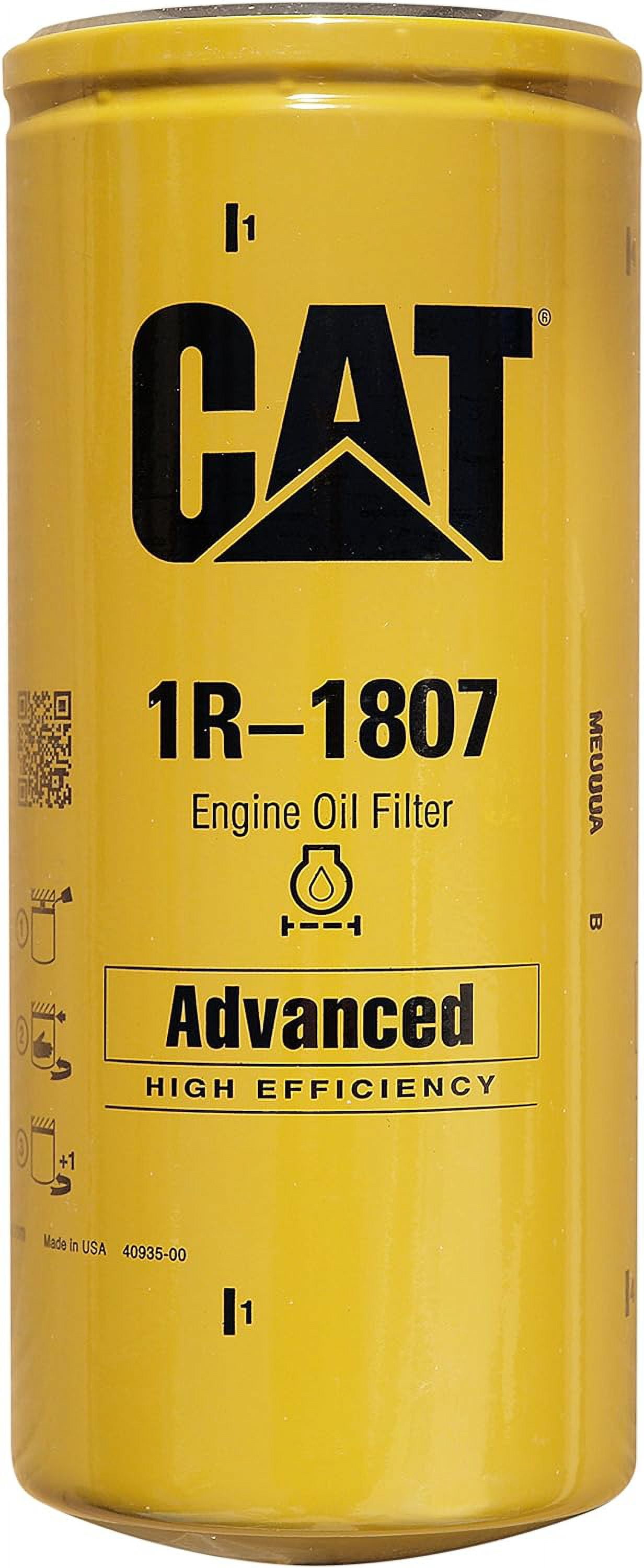 Advanced High Efficiency Caterpillar 1R-1807 Engine Oil Filter, 2-Pack ...
