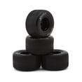 1RC Racing Pre-Mounted 1/18 Asphalt Modified Hoosier Tires Black 4Pc F ...