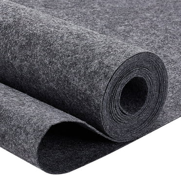 10FT 15.75 Inch Wide Black Felt Roll Craft Felt Nonwoven Fabric Sheets ...