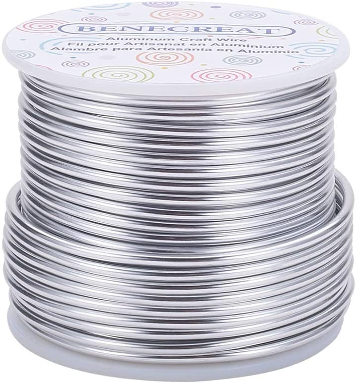 1Roll 10 Gauge Jewelry Craft Aluminum Wire 80 Feet Bendable Metal ...