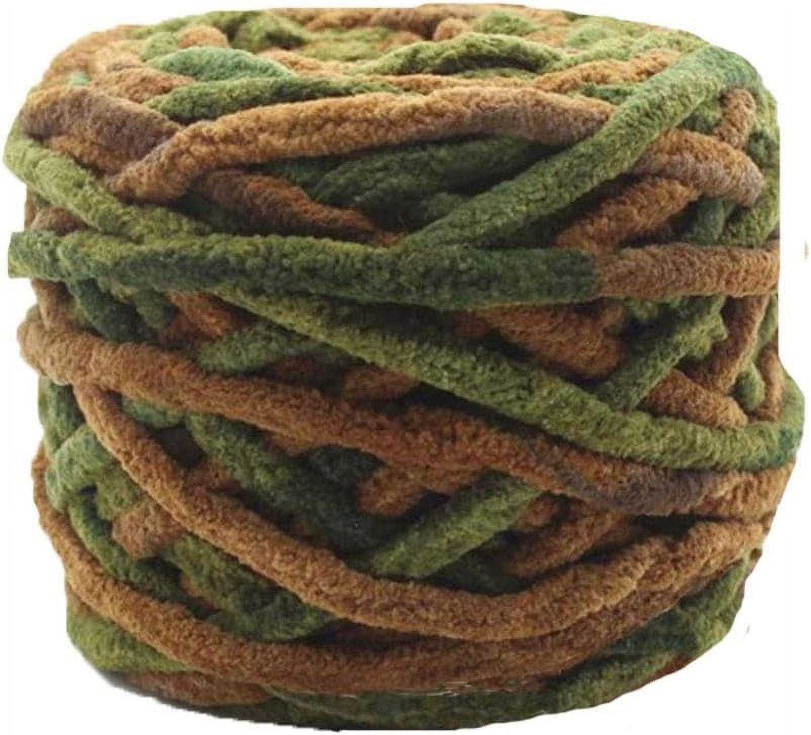 1Roll 100g/Roll Chenille Yarn, Colorful Chunky Chenille Yarn, Arm Knit ...