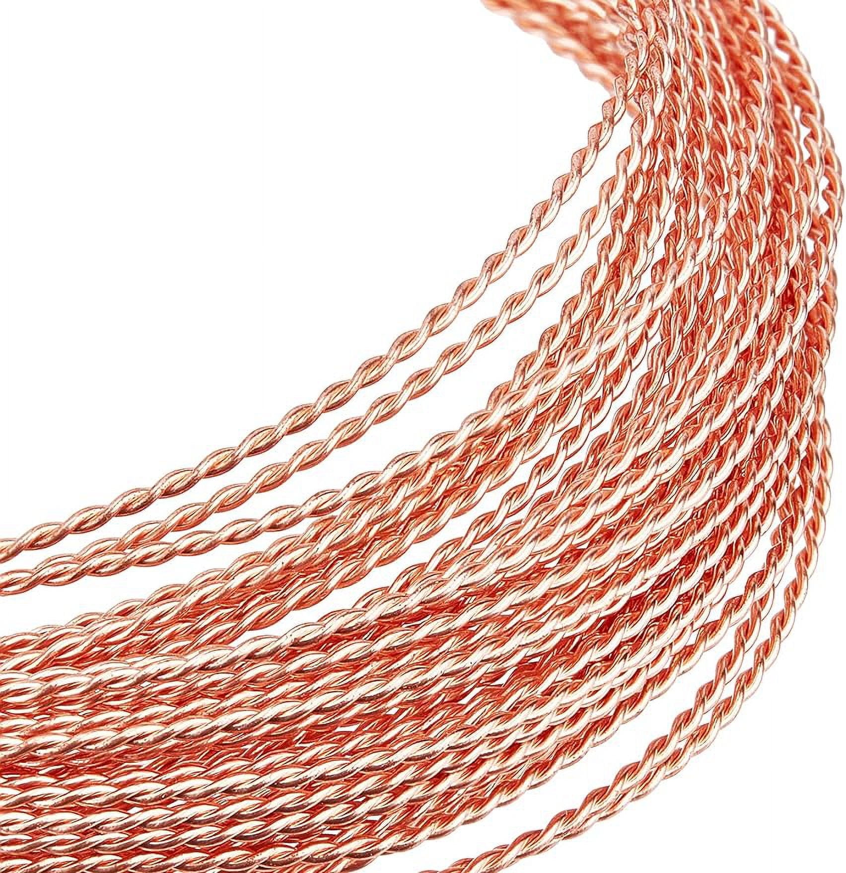 1Roll 20 Gauge 23Ft Twist Jewelry Wire Copper Craft Wire Copper Beading ...