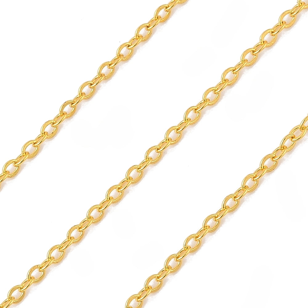 1Roll 304 Stainless Steel Cable Chains Soldered Long-Lasting Plated ...
