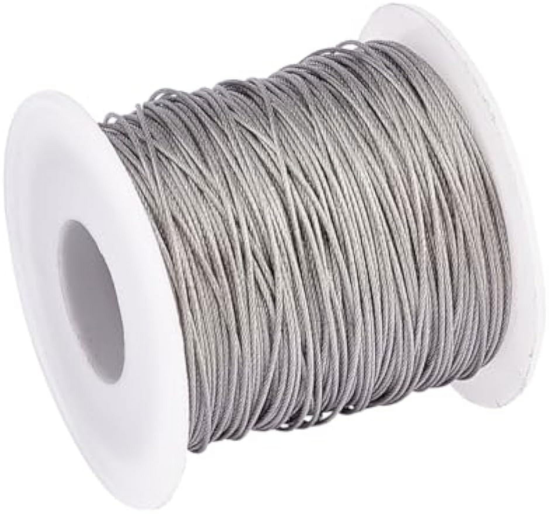 1Roll 394FT 304 Stainless Steel Cable Wire 1/32" for DIY Railings ...