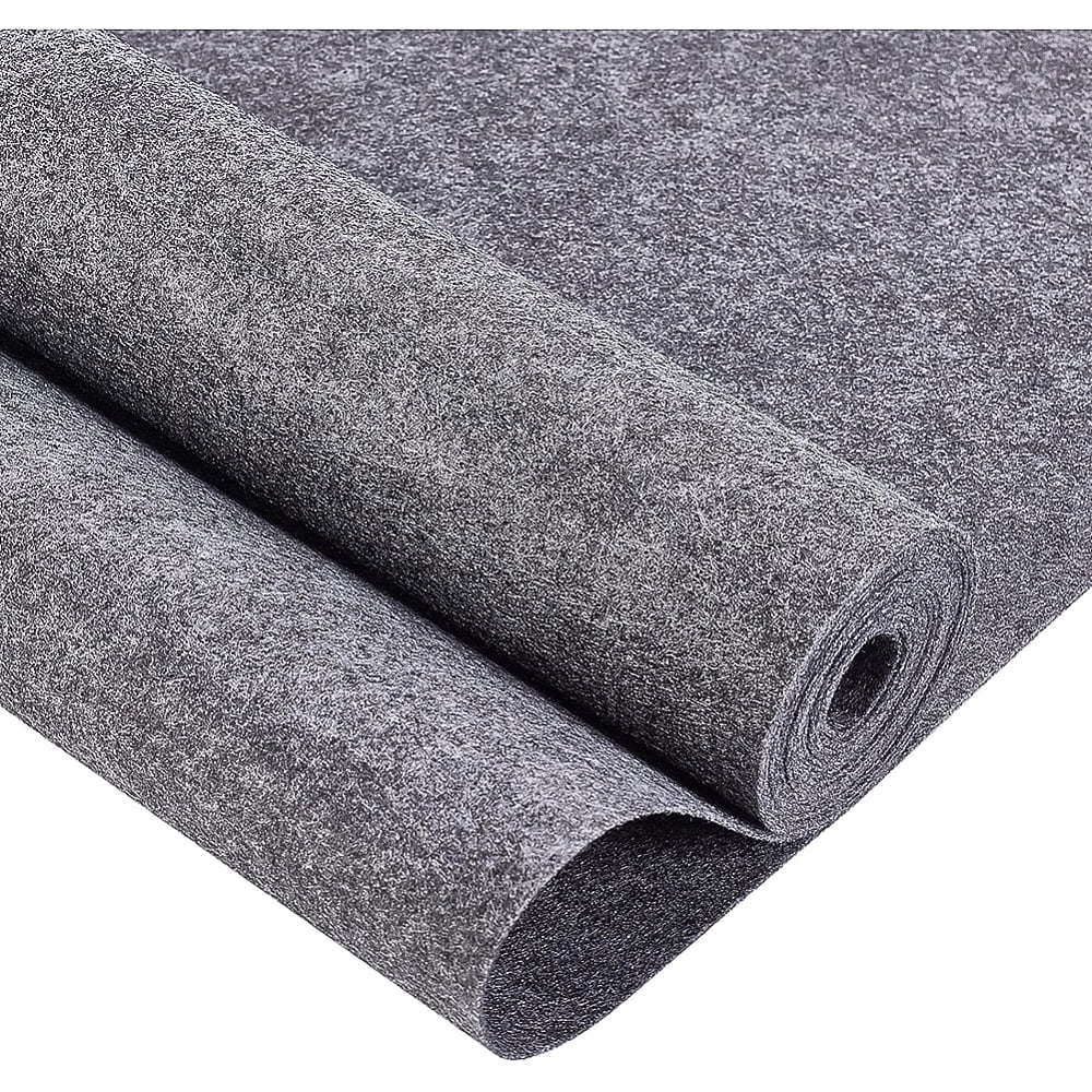 1Roll 3mx40cm/118x15.75 Inch Dark Gray Felt Fabric Sheet Nonwoven Felt ...